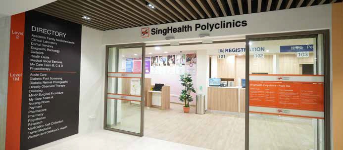Pasir Ris Polyclinic redeveloped Pasir Ris Polyclinic redeveloped